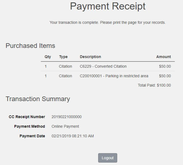 Pay A Citation - University of Indianapolis