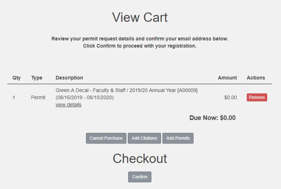 Register for an Annual Parking Permit - University of Indianapolis