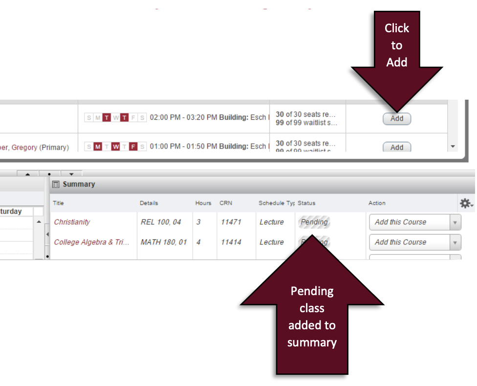 How to Register for Classes - University of Indianapolis
