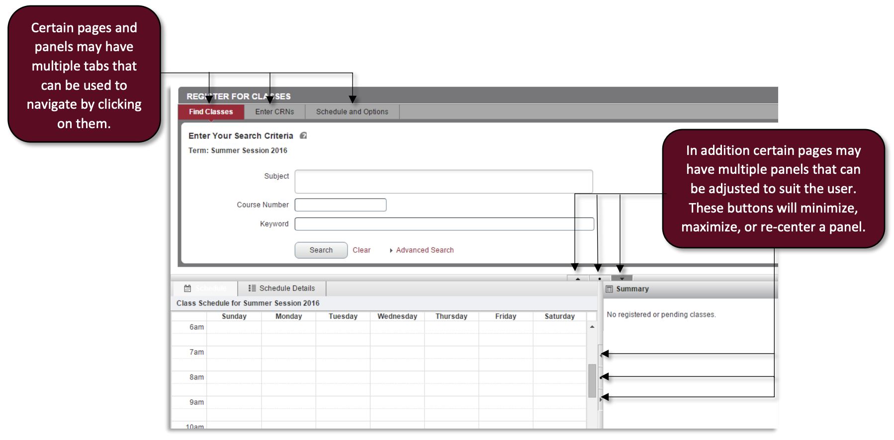 Online Registration General Navigation | UIndy