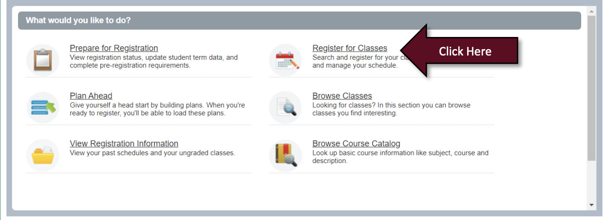 How to Register for Classes - University of Indianapolis